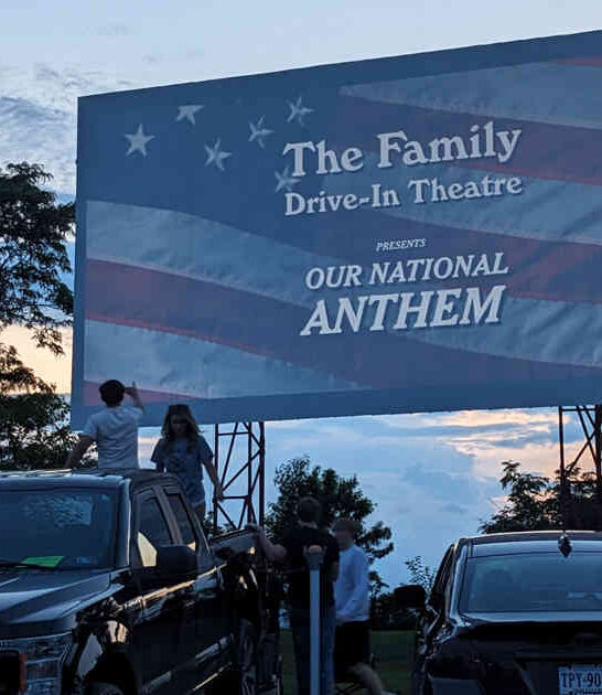 outdoor movie theatre virginia ftr