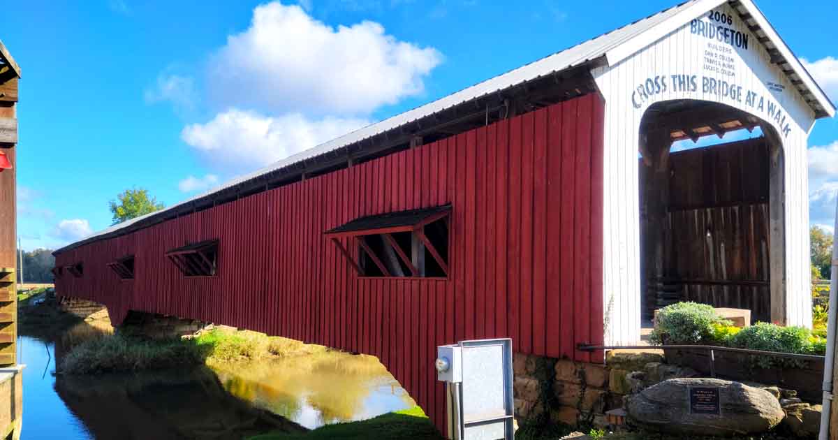 You'll Want To Visit These 7 Picture-Perfect Covered Bridges In Indiana