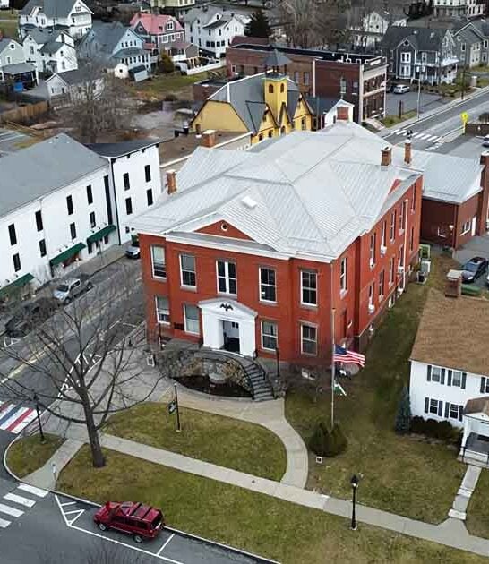 postcard like connecticut town ftr
