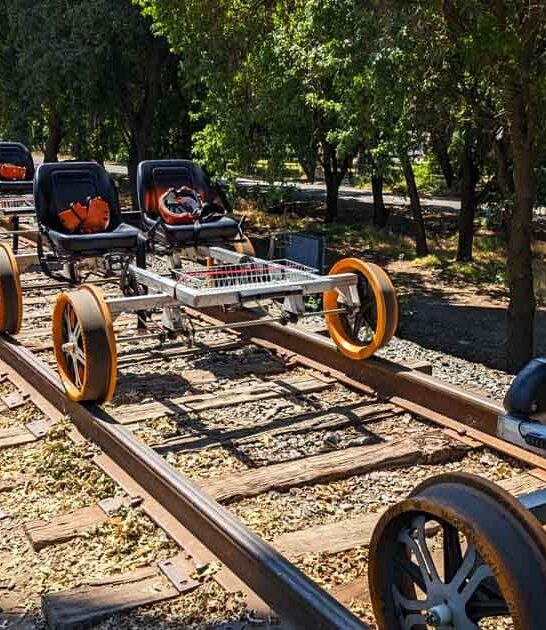 rail biking adventure california ftr