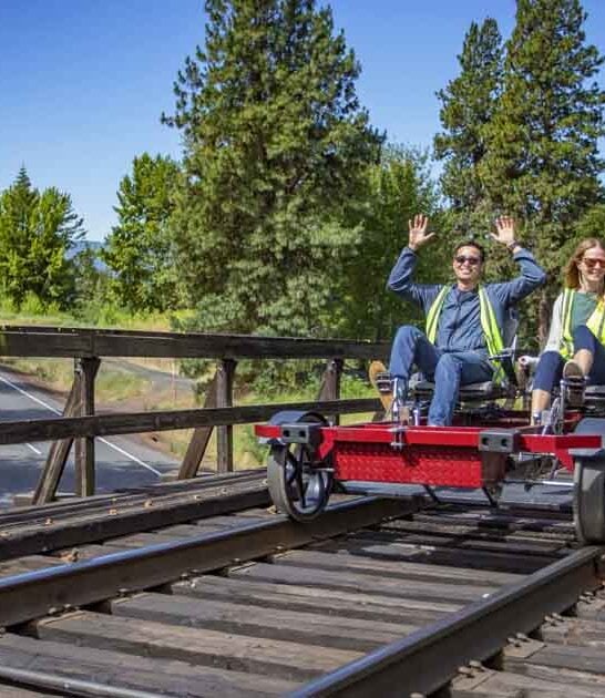 rail biking adventure oregon ftr
