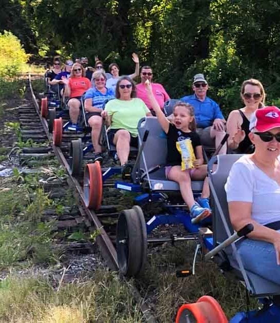rail biking adventure pennsylvania ftr