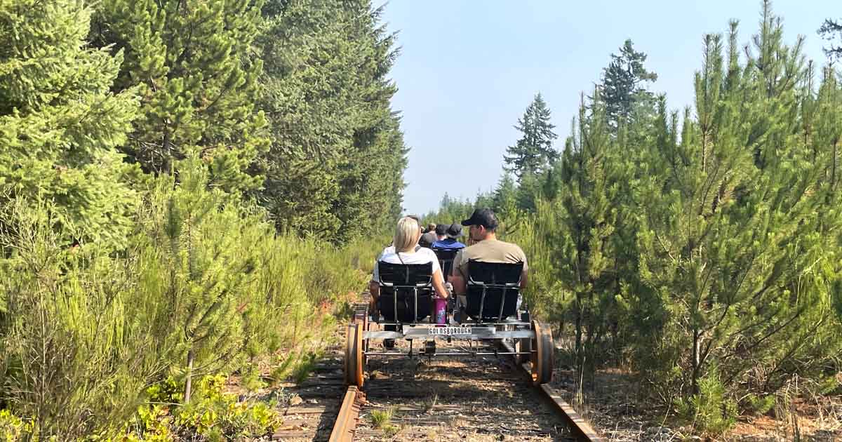 Take This Unique Rail Biking Ride In Washington Before The Rest Of The ...