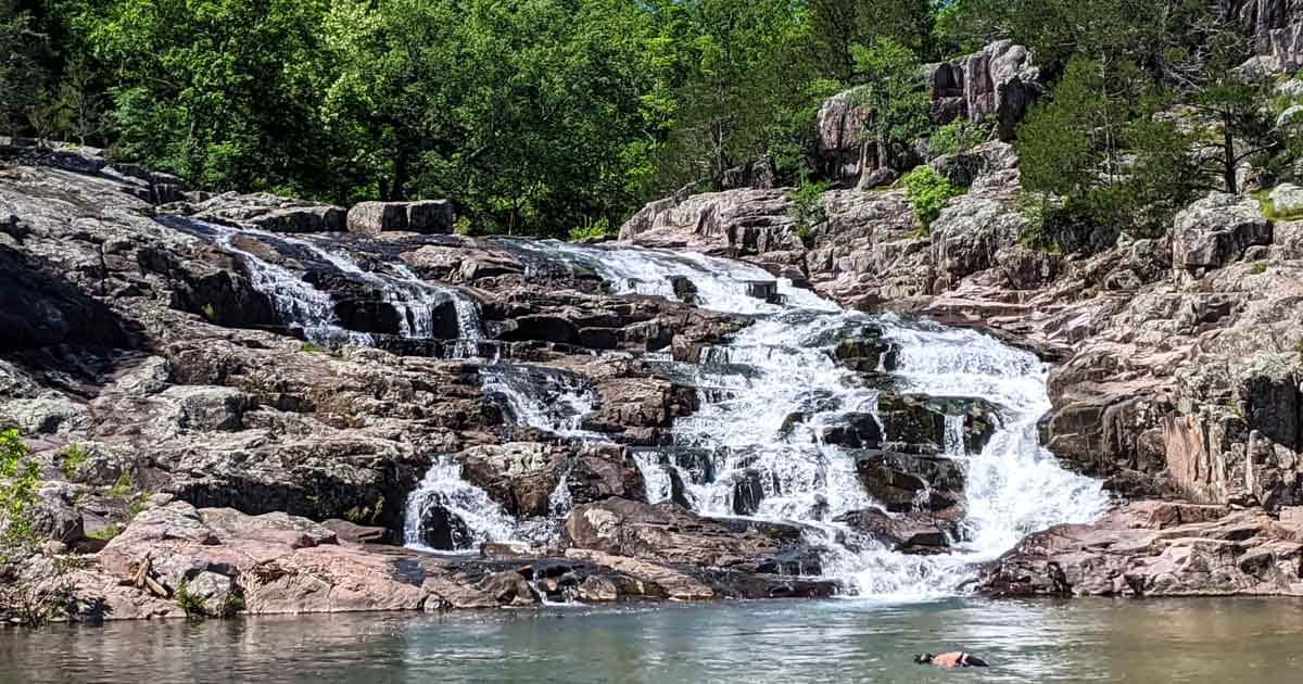 This Hidden Missouri Swimming Hole Has Its Very Own Waterfall