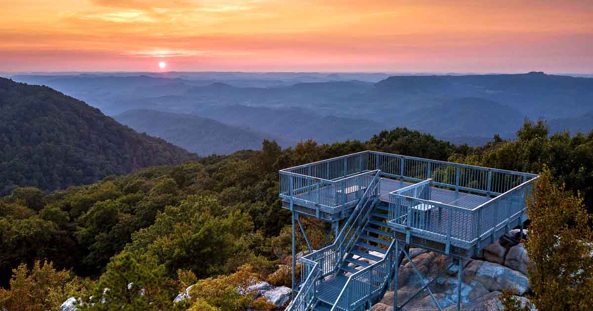 Climb 183 Steps To The Top Of This Virginia Tower For Views That ...