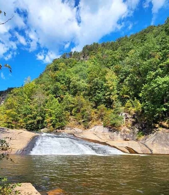 secret waterslide georgia gorge ftr