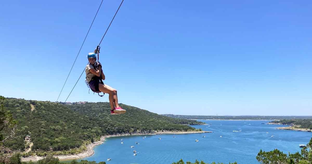 Strap In For The Most Exciting Zipline Experience You'll Ever Have In Texas