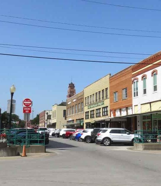 texas town historic buildings ftr