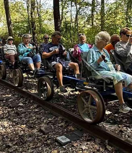unique rail biking pennsylvania ftr