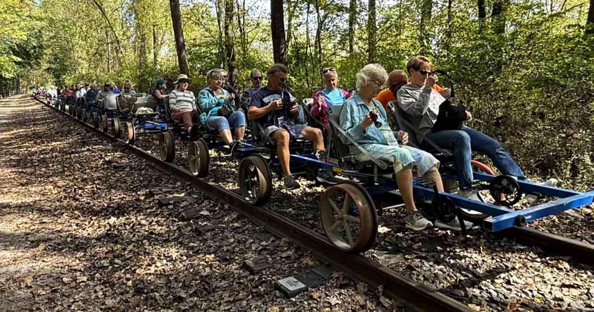 Take This Unique Rail Biking Ride In Pennsylvania Before The Rest Of The World Finds Out