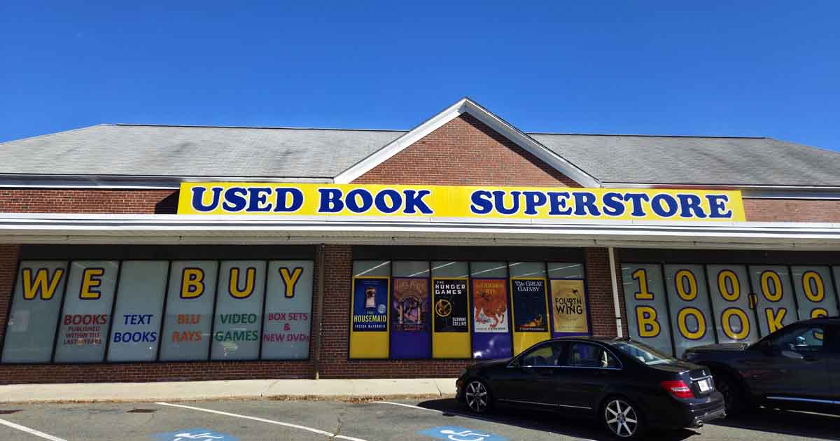 This Massive Warehouse Full Of Used Books In Massachusetts Is A Book ...