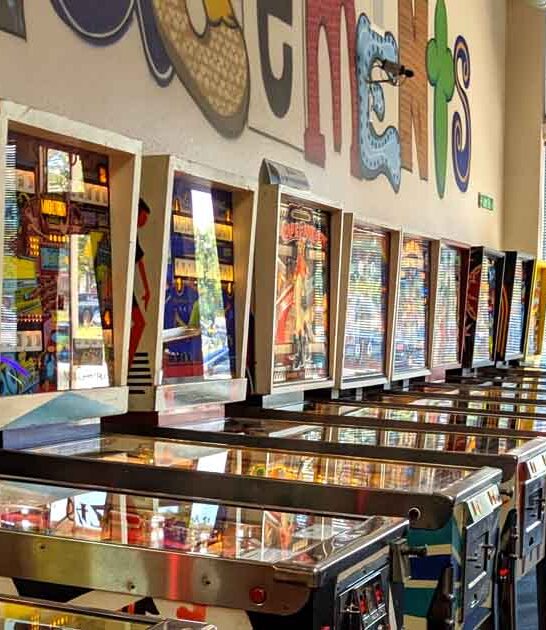 vintage pinball arcade indiana ftr