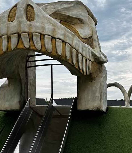 whimsical dinosaur park ohio ftr