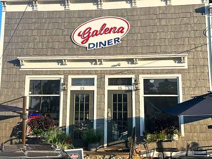 That classic diner exterior promises exactly what's inside: honest food served without apology or pretense.