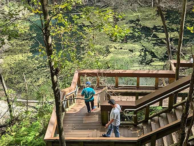 One hundred and thirty-two steps separate you from one of Florida's most jaw-dropping natural wonders.