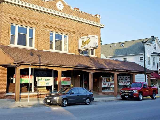 Downtown Cedarburg proves that charm isn't dead, it's just been hiding in Wisconsin waiting for you to discover it on a sunny afternoon.