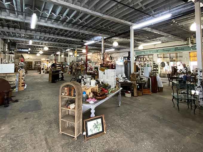 A treasure hunter's paradise, Reinvintage Warehouse sprawls before you like a beautifully organized attic belonging to someone with excellent taste.