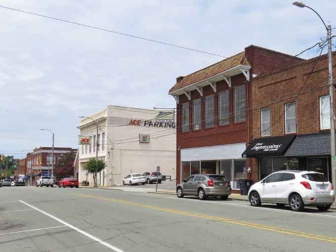 Siler City's main street proves that good bones never go out of style, brick by beautiful brick.