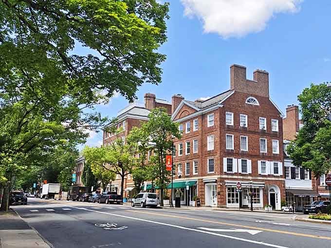 Colonial charm meets modern life on streets so pristine you'll wonder if someone just power-washed history itself.