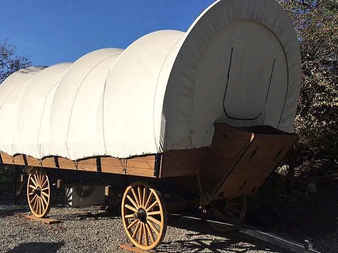 Step right up to your prairie schooner, complete with modern comforts your great-great-grandparents would've traded their oxen for.