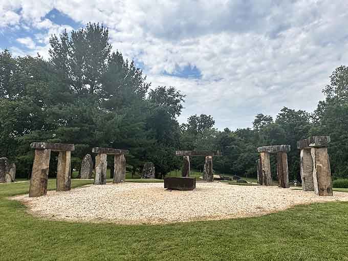 Ancient mystery meets Southern charm, right here in the heart of Kentucky's rolling countryside.