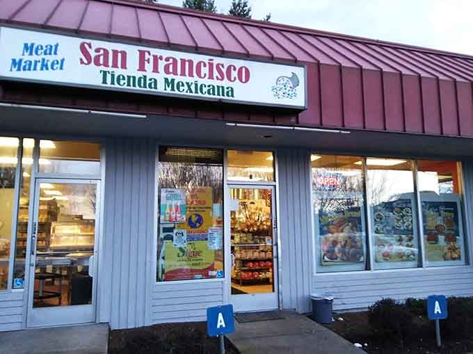 Don't let the modest storefront fool you, some of Oregon's most extraordinary tacos are waiting just beyond that door.