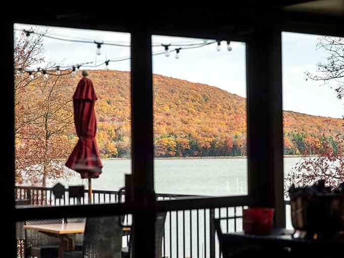 Stone, wood, and a deck overlooking Deep Creek Lake&mdash;this is where Maryland's mountains meet serious dining ambitions.