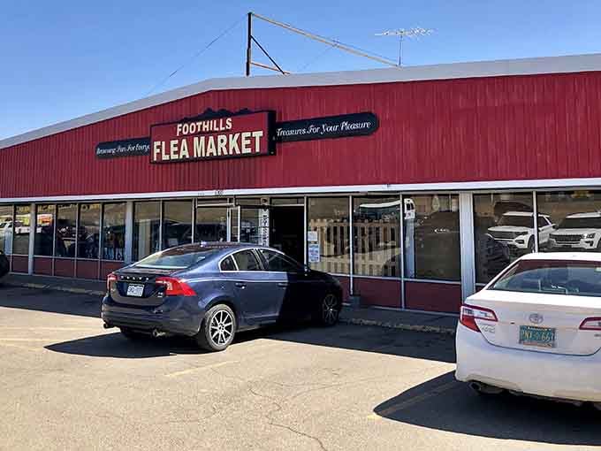 That red building isn't just a warehouse, it's your new favorite weekend destination waiting to happen.
