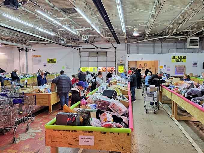 Quiet aisles, full bins, and zero regrets, Hylton's Crazy Bargain Bins rewards the patient shopper every single time.