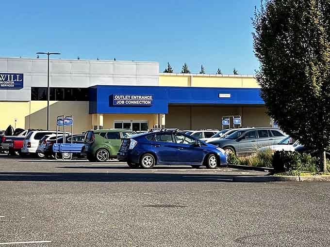 The blue-and-yellow beacon of bargain dreams, where Portland's savviest shoppers come to play.