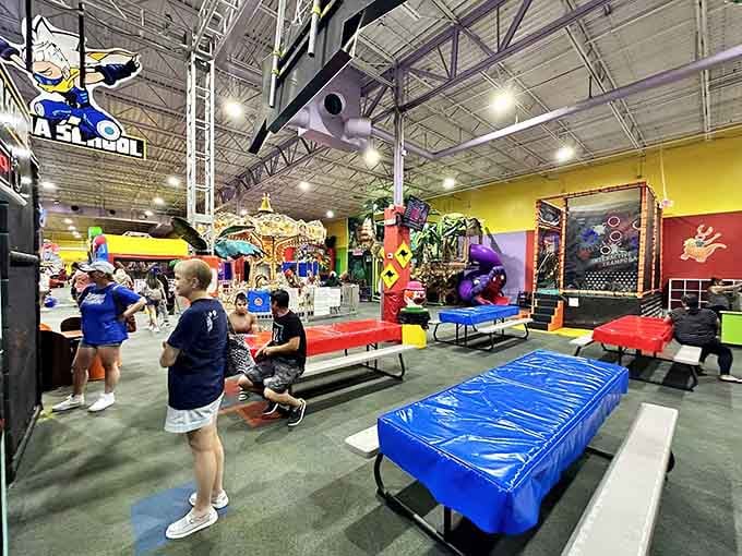 Step inside Kangaroo Jax, where every corner promises a new adventure waiting to happen.