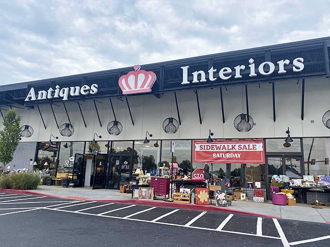 Sidewalk sales, big signs, and treasures spilling out the door. Saturday just got a whole lot better.