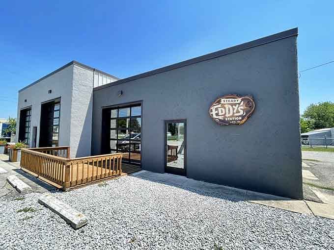 Modern meets rustic at this Leo-Cedarville gem where your next meal comes with optional river views.