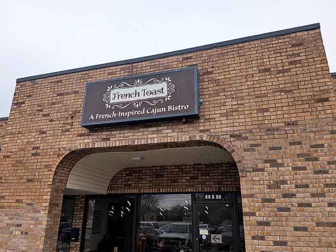 Don't let the modest brick exterior fool you, French Toast Bistro is hiding serious culinary magic inside.