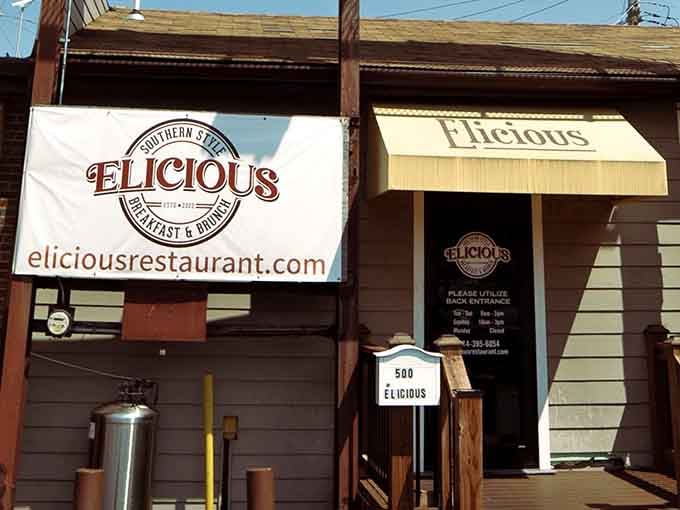 The sign says "Breakfast and Brunch," but your taste buds will call it something closer to a religious experience.