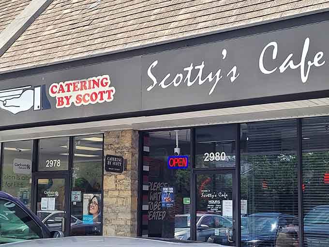 A strip mall treasure hiding in plain sight, Scotty's Cafe proves great food never needs a fancy address.