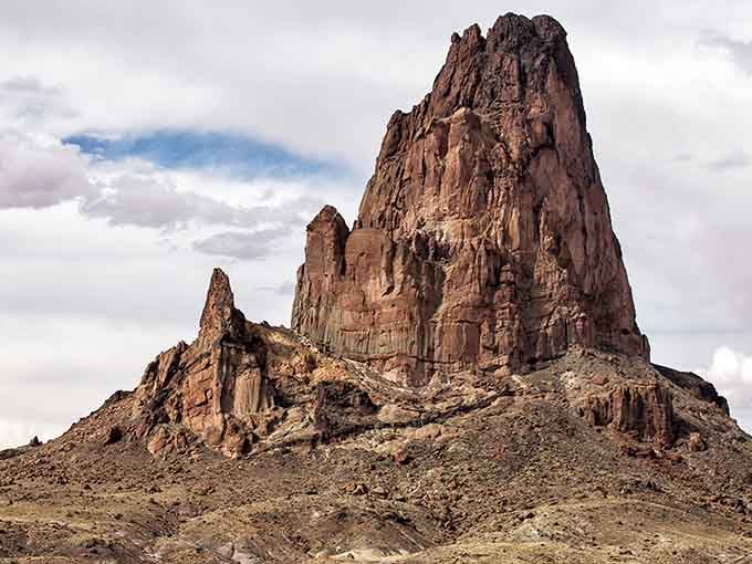 Every angle reveals new textures and colors in this towering masterpiece that's been standing since dinosaurs roamed.