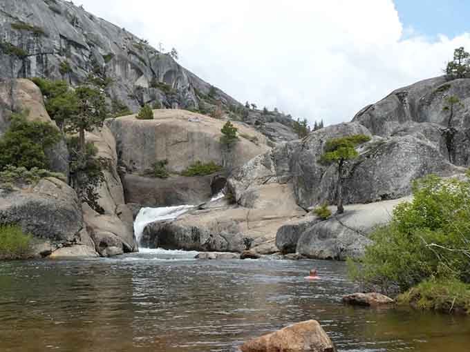 Nature's own infinity pool, carved by patience and water over thousands of years of geological artistry.