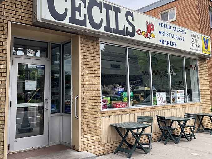 Cecil's modest brick exterior on Cleveland Avenue South proves that great food never needs a fancy address.