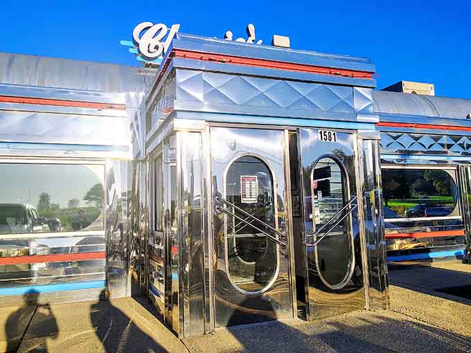 Chrome dreams and comfort food collide at 62 Classics' Diner, Hillsboro's shiniest reason to pull over.