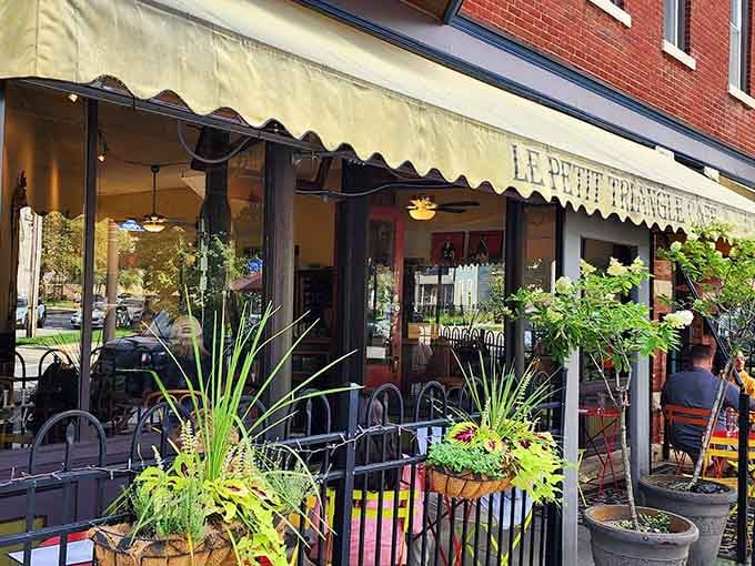 When a Cleveland sidewalk suddenly looks this Parisian, you know you've found something special worth investigating immediately.