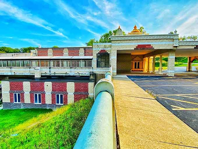 Tucked into a quiet Parma neighborhood, this stunning temple proves Ohio has been holding out on you.