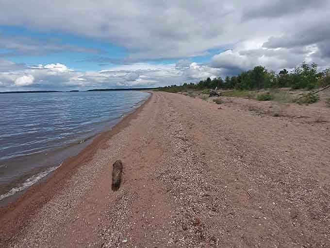 Miles of shoreline stretching out like Minnesota's answer to a Mediterranean coast, minus the overpriced sunscreen.