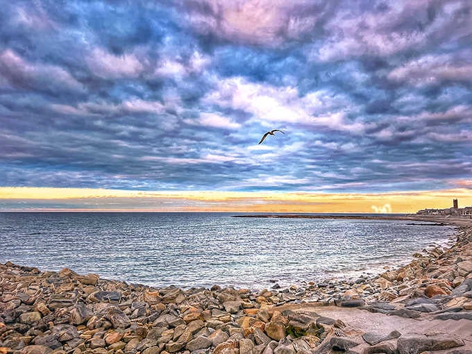 Brant Rock Beach: where the rocky Massachusetts shoreline turns every ordinary afternoon into something worth remembering.