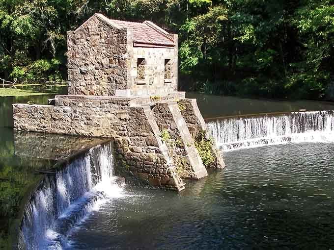 This stone spillway building has been standing in Morristown longer than most of our excuses for not going outside.