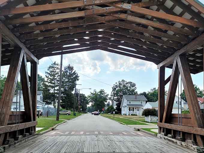 Eighteen feet of pure Ohio charm, proving that the best things in life really do come in small packages.