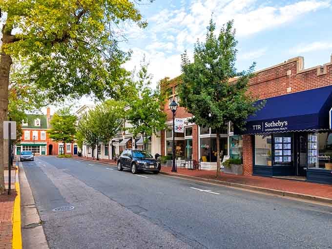 Downtown Easton proves that brick sidewalks and independent shops never go out of style.