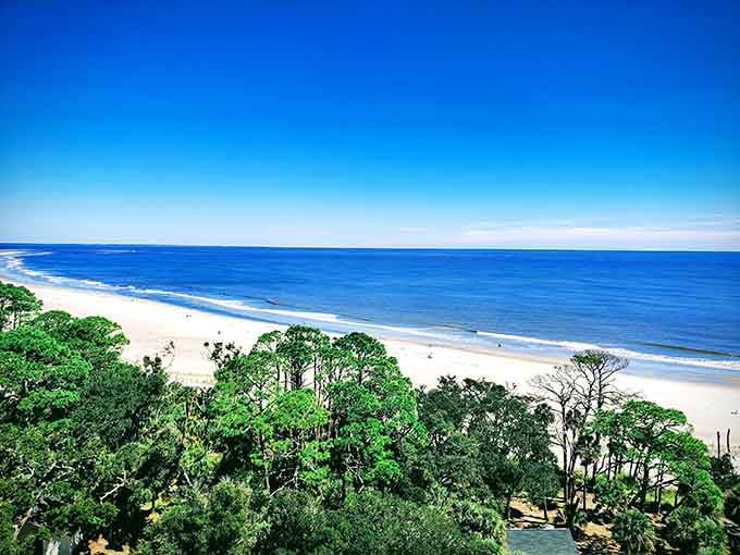 When the ocean looks this blue and the beach this empty, you'll wonder why anyone bothers with passport renewals.