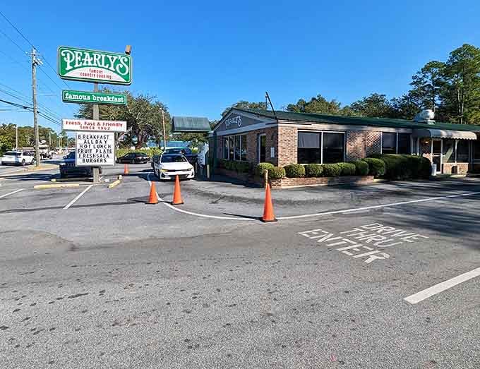 That green-and-white sign isn't just a landmark. It's Albany, Georgia's most reliable promise of a great meal.