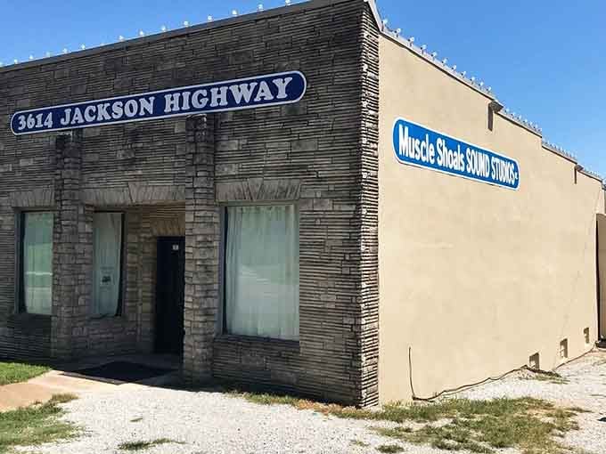 Don't let the humble brick exterior fool you, this unassuming building at 3614 Jackson Highway changed music history forever.